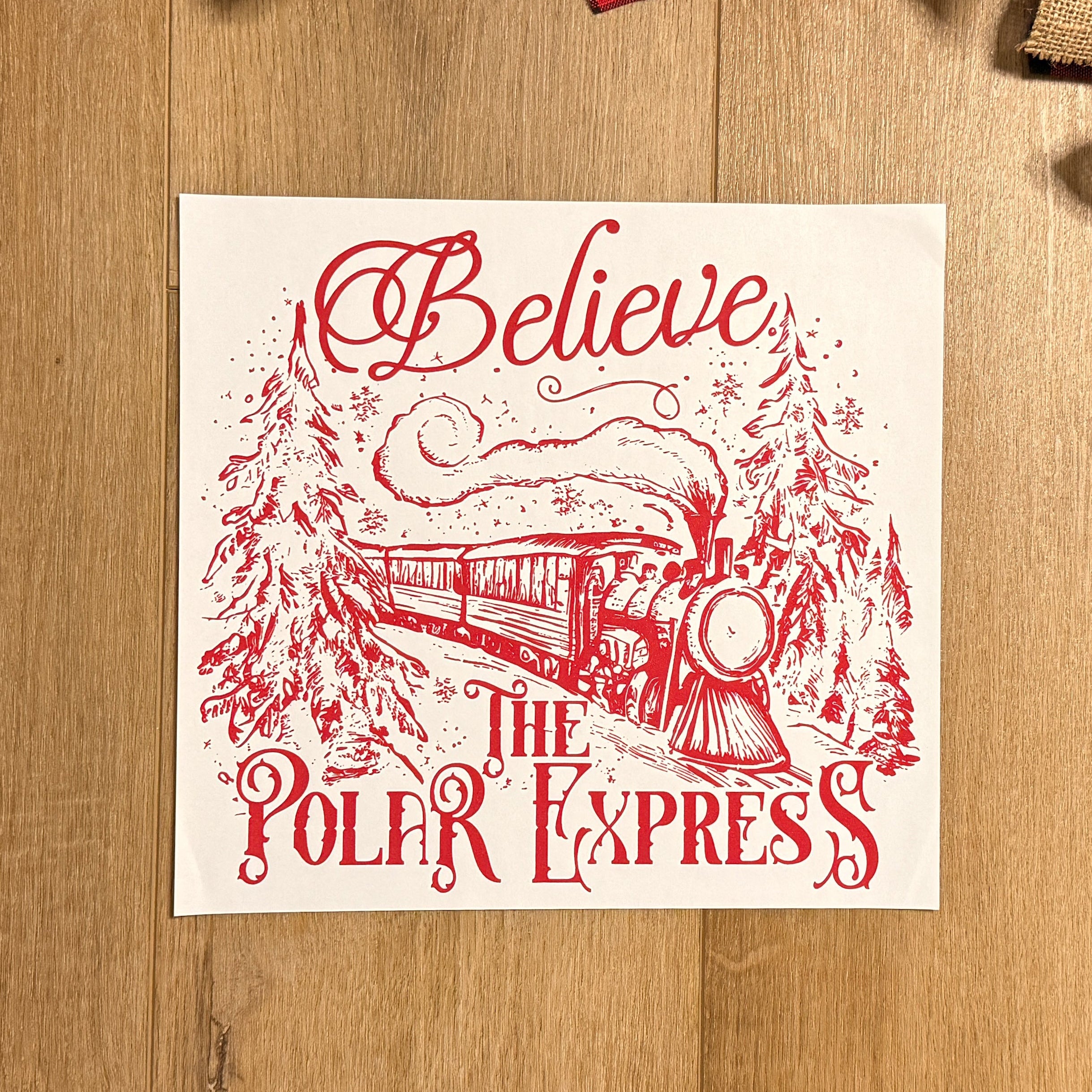 Believe-Polar Express| Apparel – Unchained Soul Designs